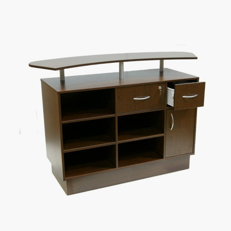 Crewe Orlando Bermuda Reception Desk - Direct Salon Furniture