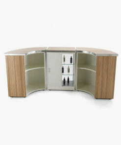 REM Helix Retail Reception Desk Complete | Direct Salon Furniture