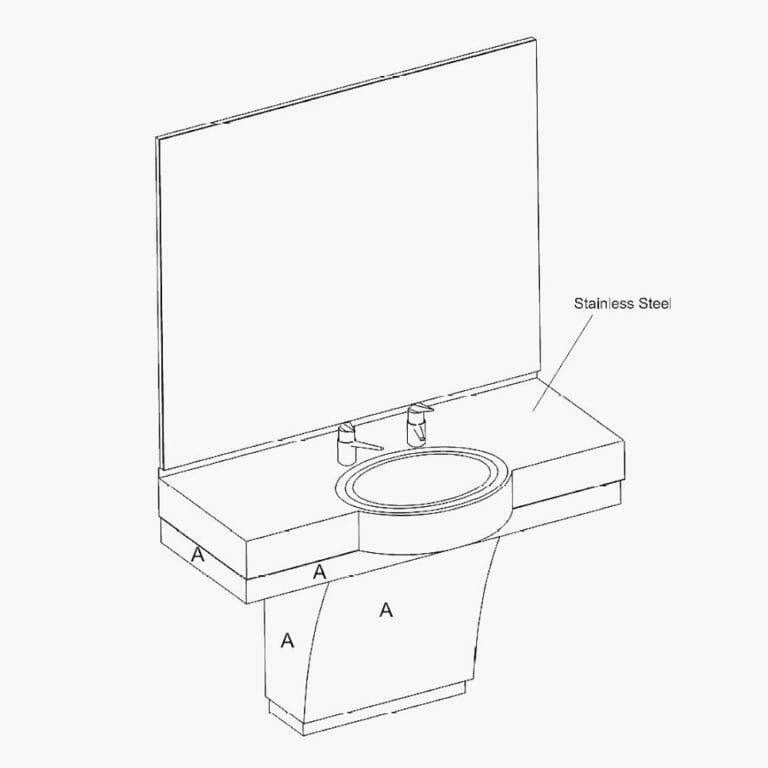 REM Duke Barbers Unit | rem duke unit | Barbers Furniture