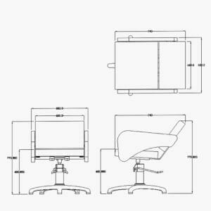 REM Evolution Backwash Chair | Backwash Chairs | REM UK