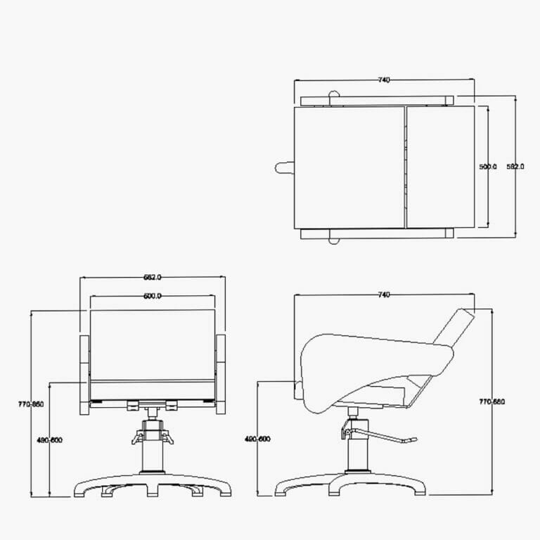 REM Evolution Backwash Chair | Backwash Chairs | REM UK