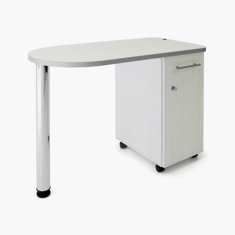 REM Stadium Nail Station in Moonlight | Direct Salon Furniture
